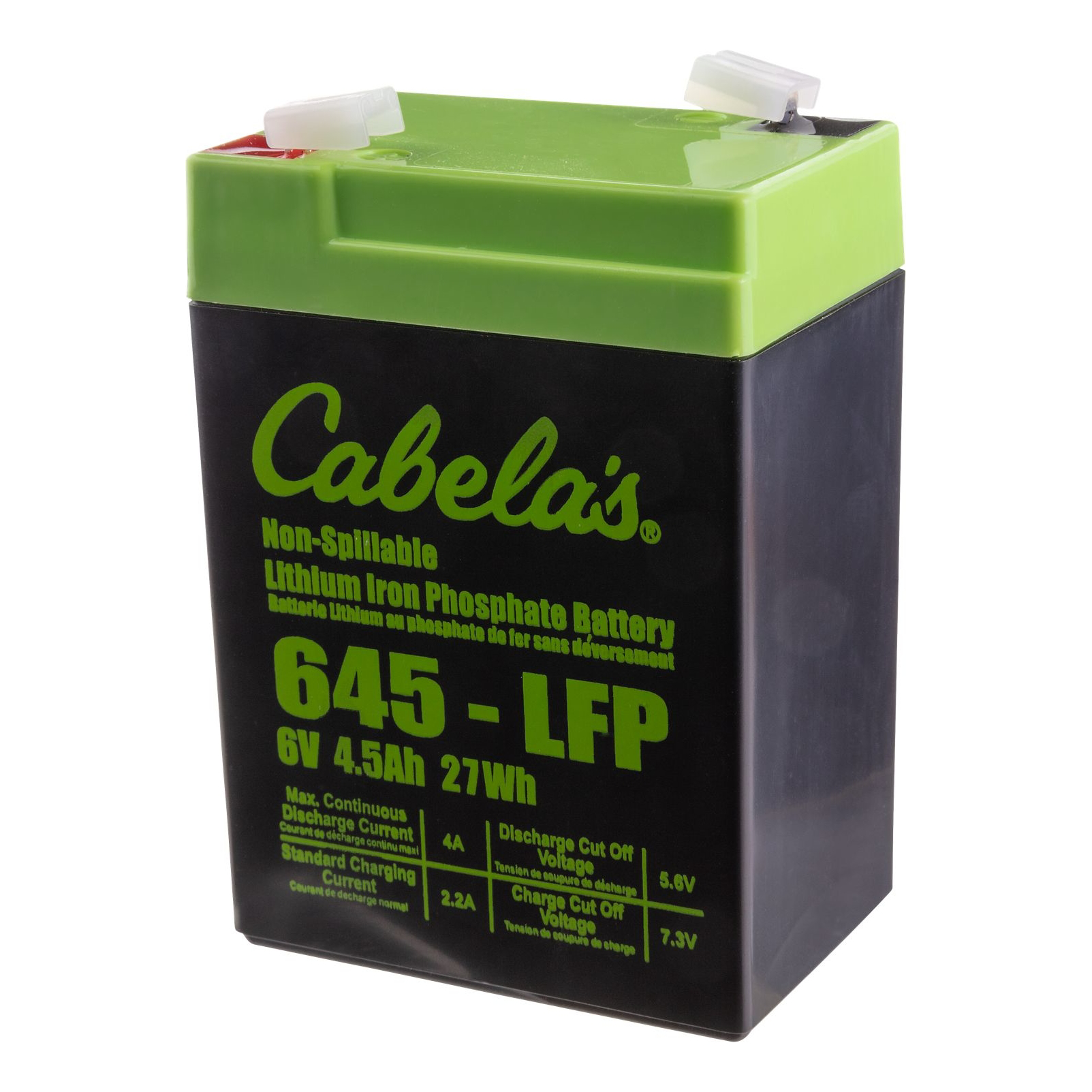 Cabela's Non-Spillable Lithium Iron Phosphate Battery | Cabela's